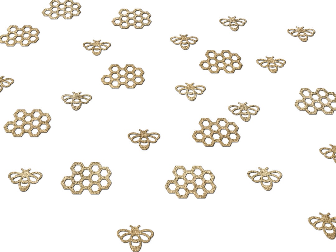 Bee Themed Party Confetti, Bay Bee, Ba Bee, Babee, Beeday Decorations ...