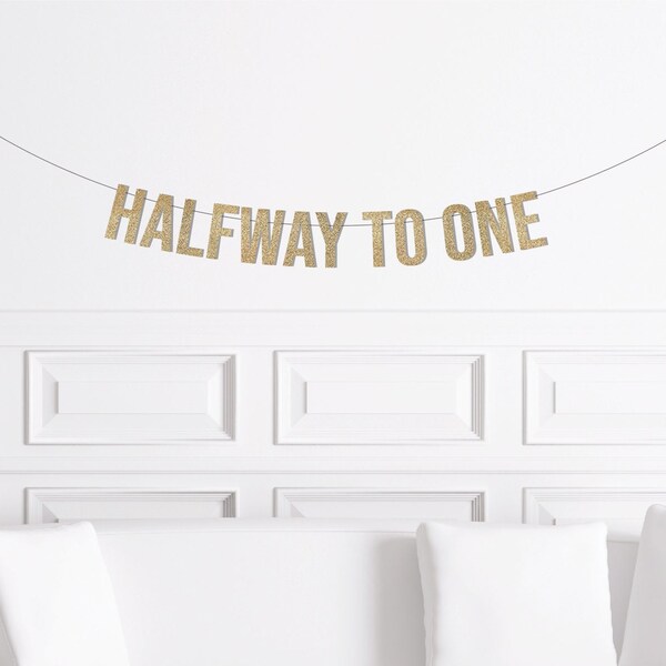 Halfway to First - Etsy