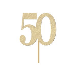 50 Years Blessed Cursive Banner Fiftieth Anniversary Decor Decorations ...