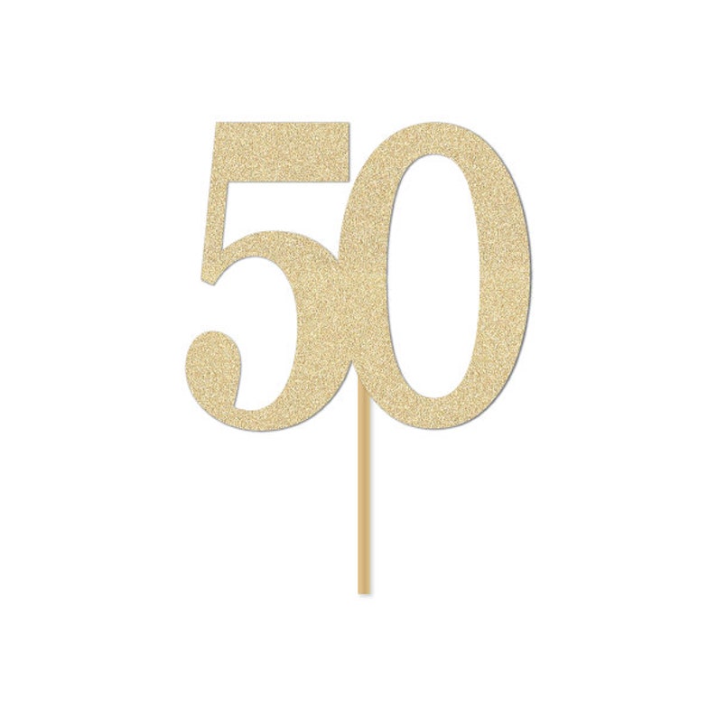 50 Years Blessed Cursive Banner Fiftieth Anniversary Decor - Etsy