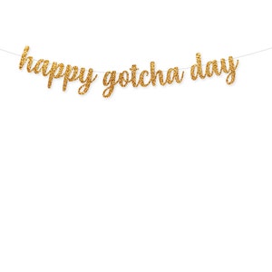 Happy Gotcha Day Adoption Banner, Congratulations Dog Adoption, Party ...