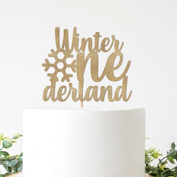 Winter Cake Topper - Etsy