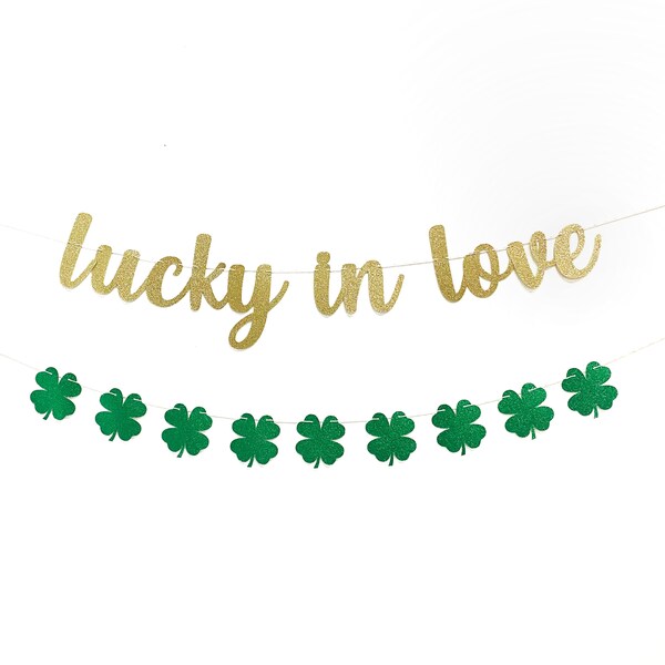 Lucky in Love Banner - Etsy