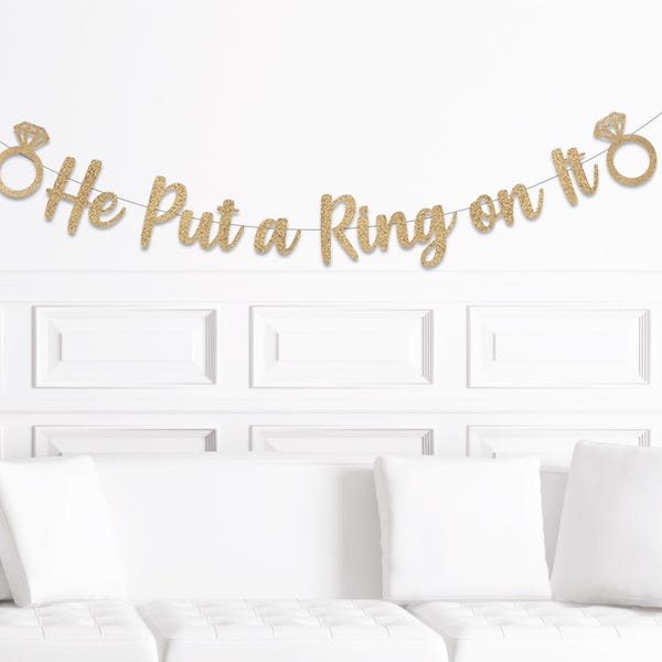 He Put a Ring on It - Etsy