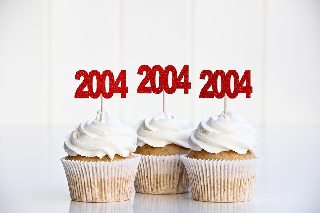 Class Reunion Cupcake Topper, Highschool Reunion Decorations, Year ...