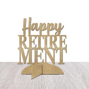 Retirement Party Decorations, Happy Retirement Table Centerpiece ...