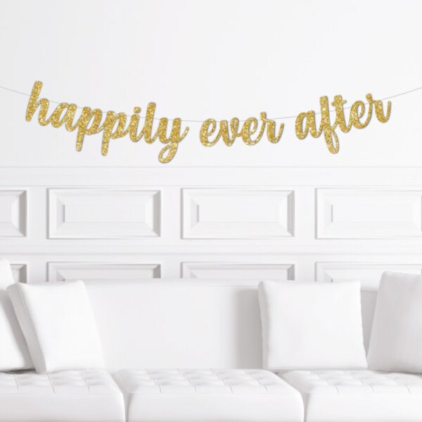 Happily Ever After Sign - Etsy