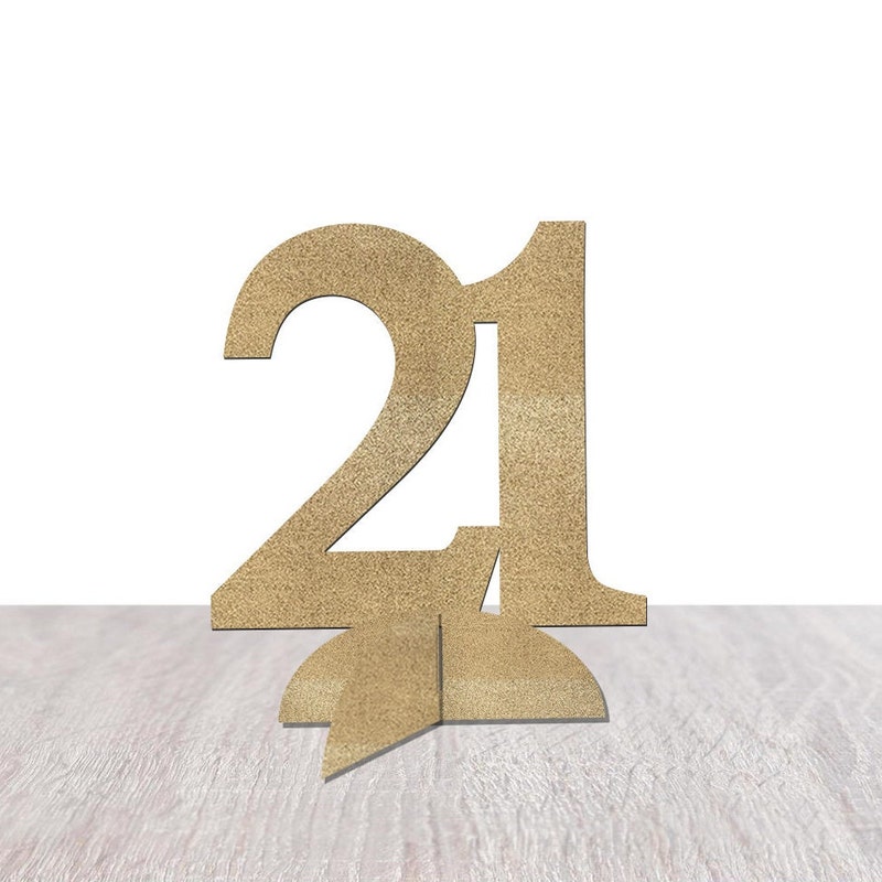 21 Number for Centerpiece - Etsy UK