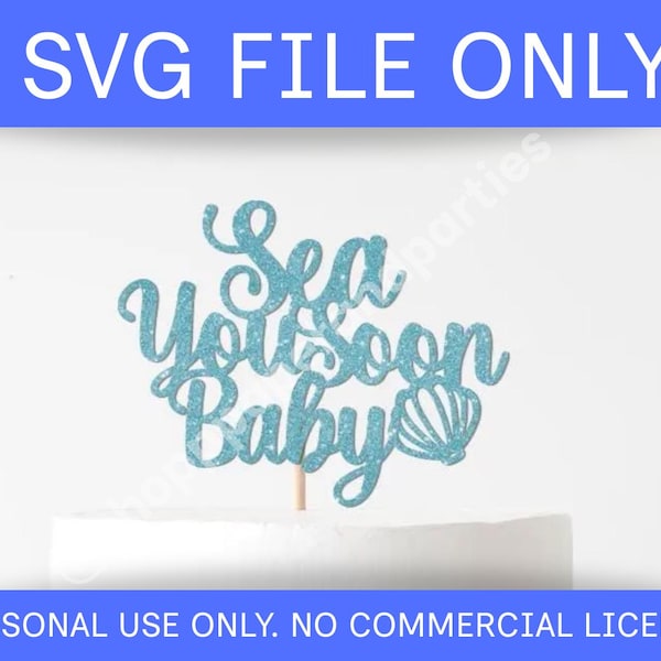 Baby Shower Decorations Sea You Soon - Etsy