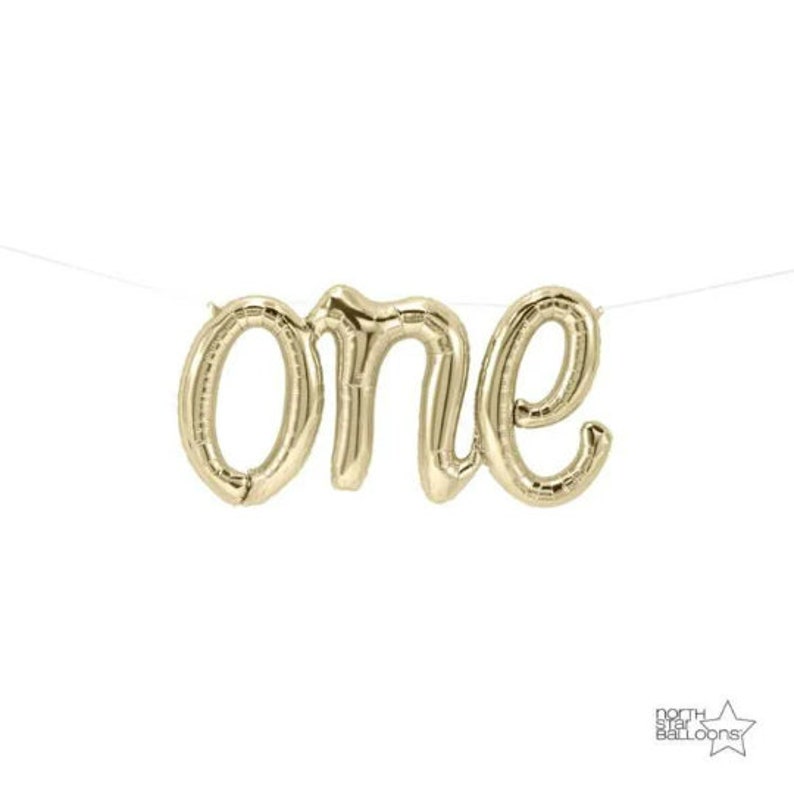 He's A Wild One Cursive Banner / Gold Glitter Script First - Etsy