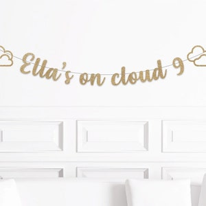 Cloud 9 Decorations, She's on Cloud 9 Cupcake Toppers, Cloud 9 Party ...