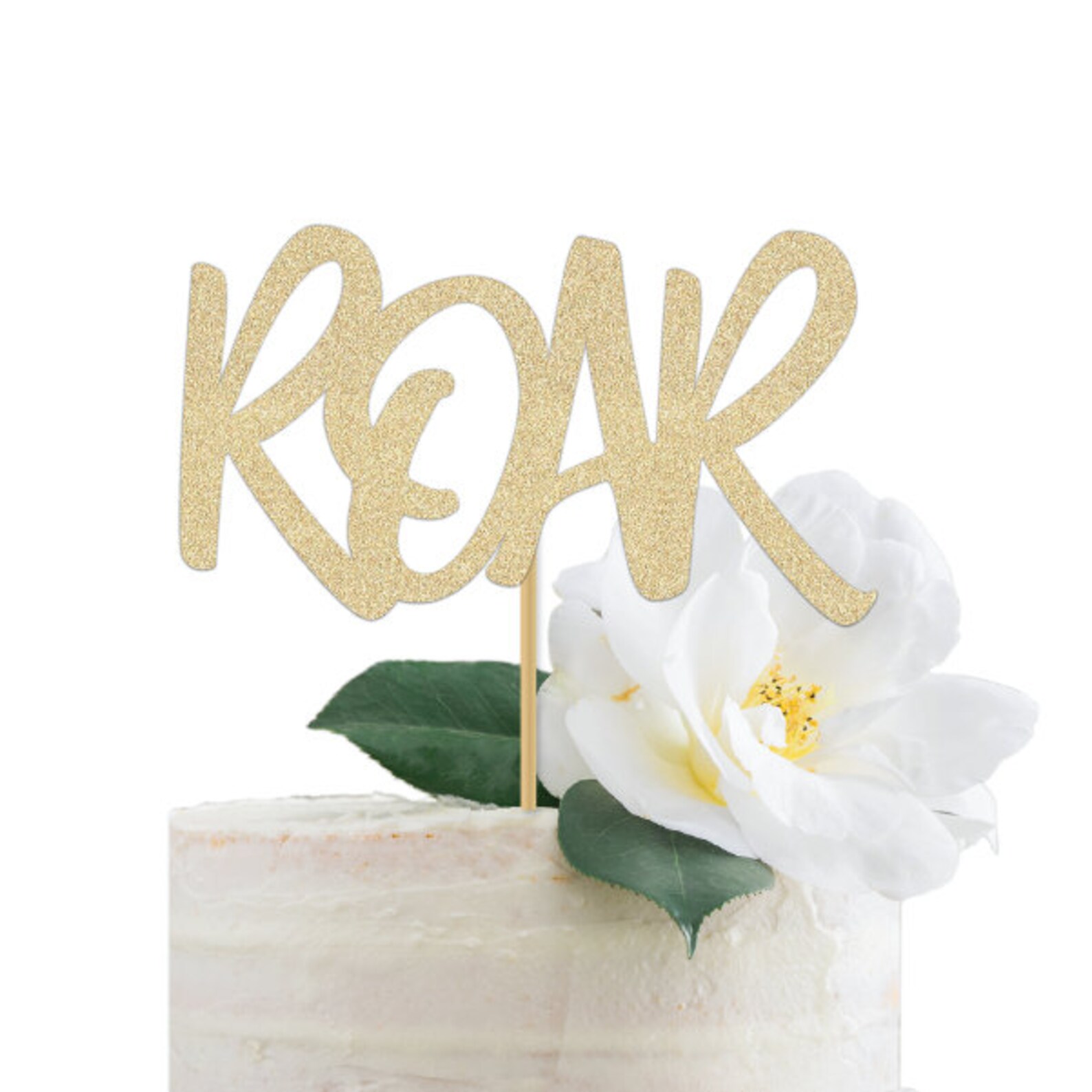 Roar Cake Topper / Dinosaur Party Sign / Dino Theme - Etsy
