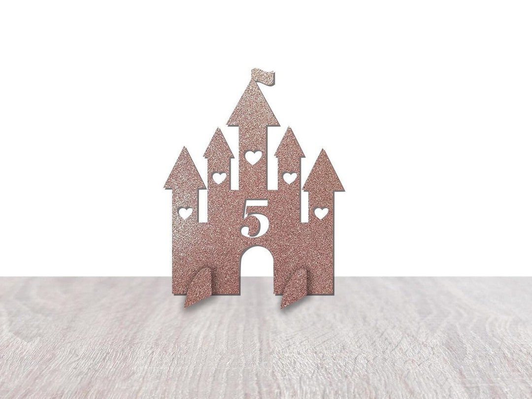 Custom Princess Birthday Party Table Centerpiece, Castle Party ...