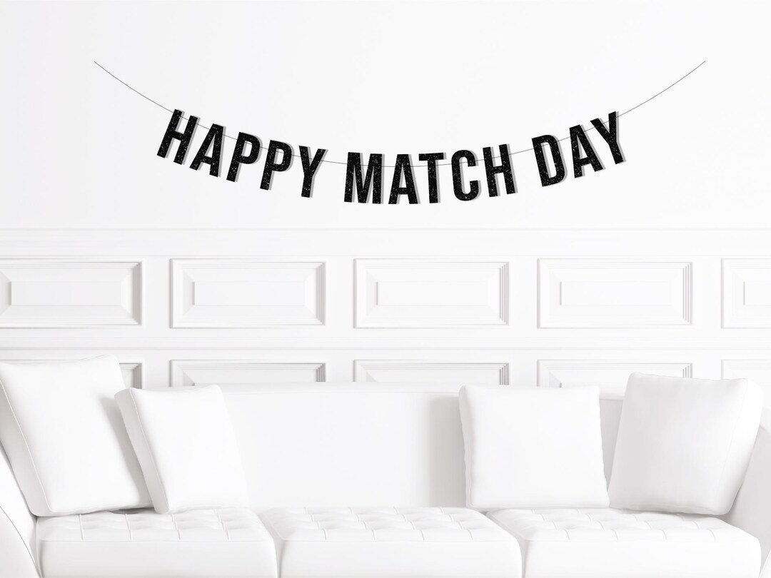 Match Day Banner, Happy Match Day, Residency Match Celebration. Match ...