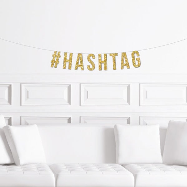 Wedding Hashtag - Etsy