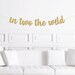 In Two the Wild Script Banner / Gold Glitter Cursive Second Birthday ...