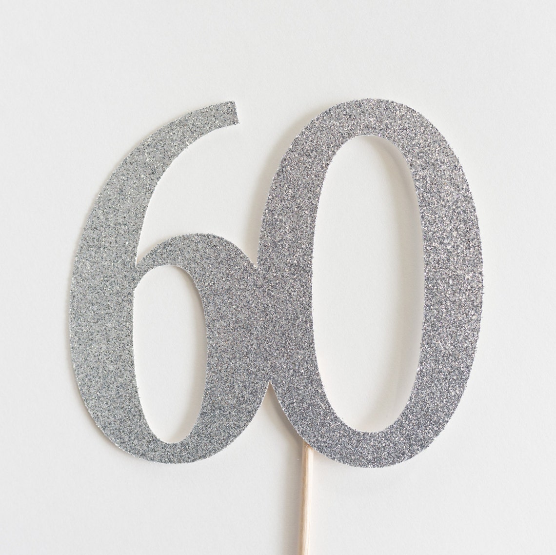 60 Cake Topper 60th Birthday Anniversary Sixty Sixtieth - Etsy