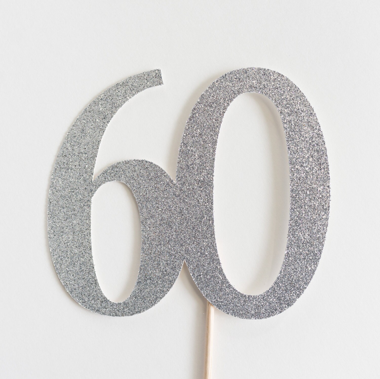 60 Cake Topper 60th Birthday Anniversary Sixty Sixtieth - Etsy