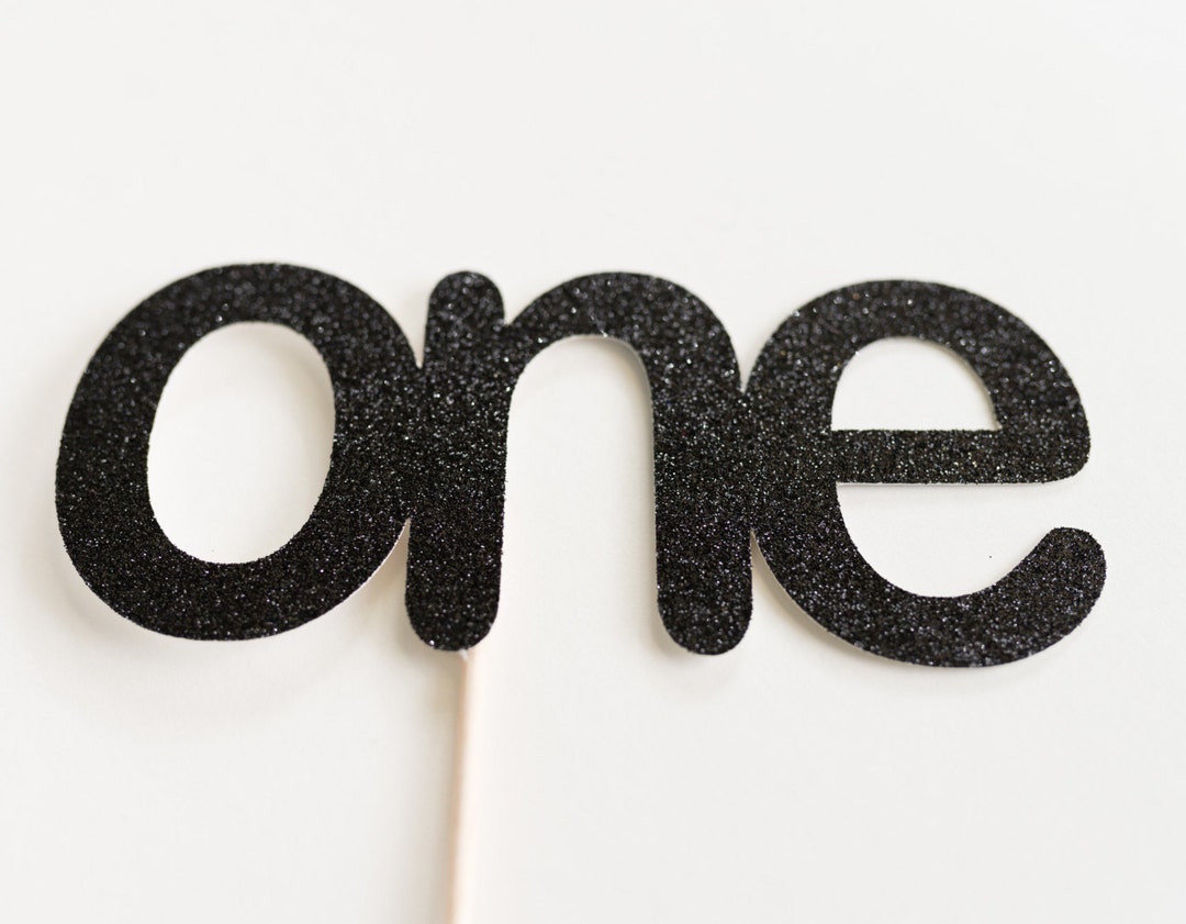 One Cake Topper, I Am One, First Birthday Party Decoration, 1st Decor ...