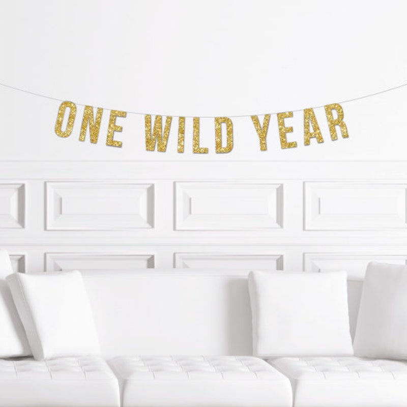One Wild Year Invitations - Etsy
