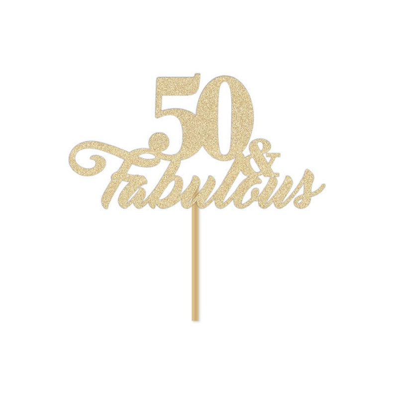 fifty-and-fabulous-cursive-banner-gold-glitter-script-50th-etsy