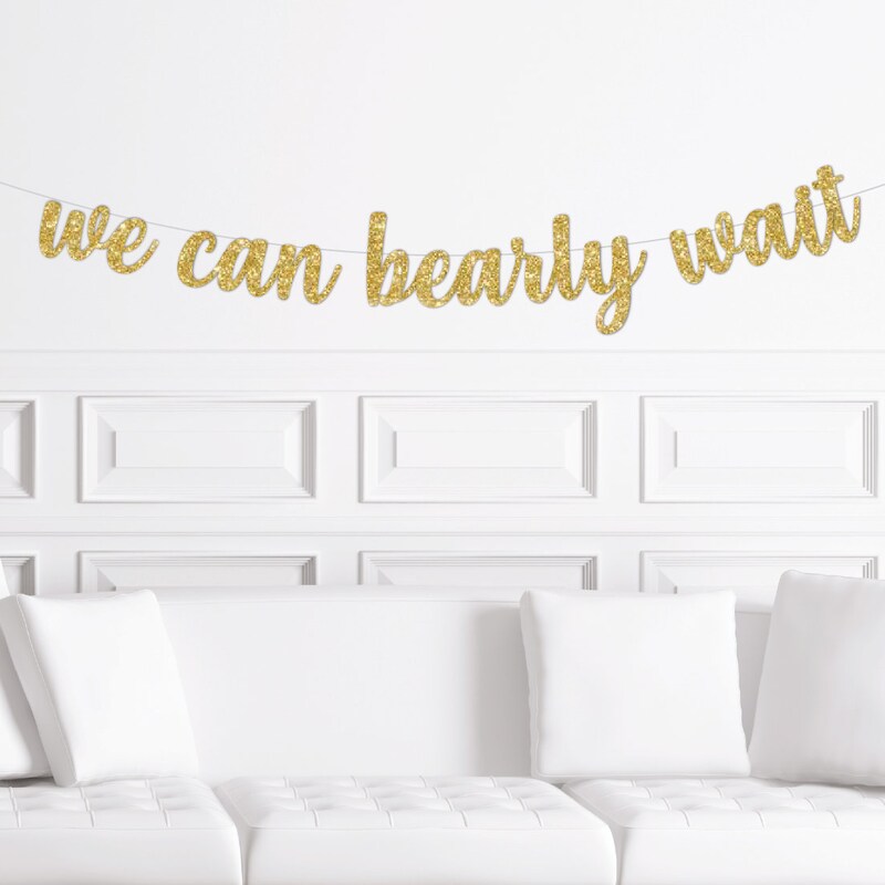 We Can Bearly Wait Decorations - Etsy