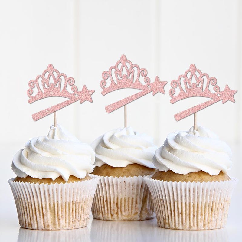 Magic Wand Cupcake Topper - Etsy