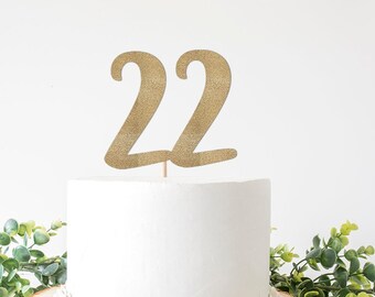 Feeling 22 Cake Topper 22nd Birthday Cake Topper - Etsy
