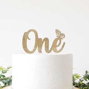 Our Little Butterfly is Turning One Decorations, Butterfly 1st Birthday ...