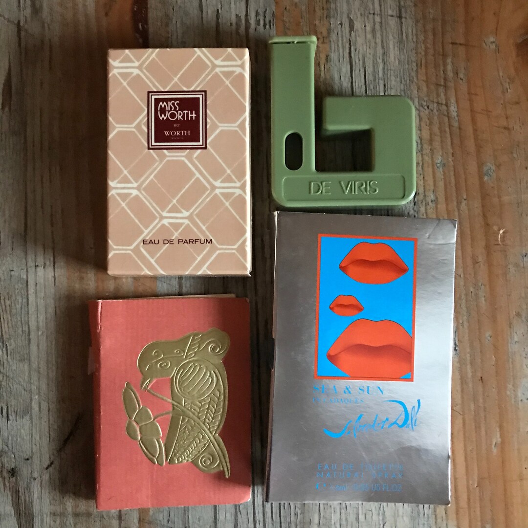Instant Collection of Vintage Perfume Samples Salvador Dali - Etsy