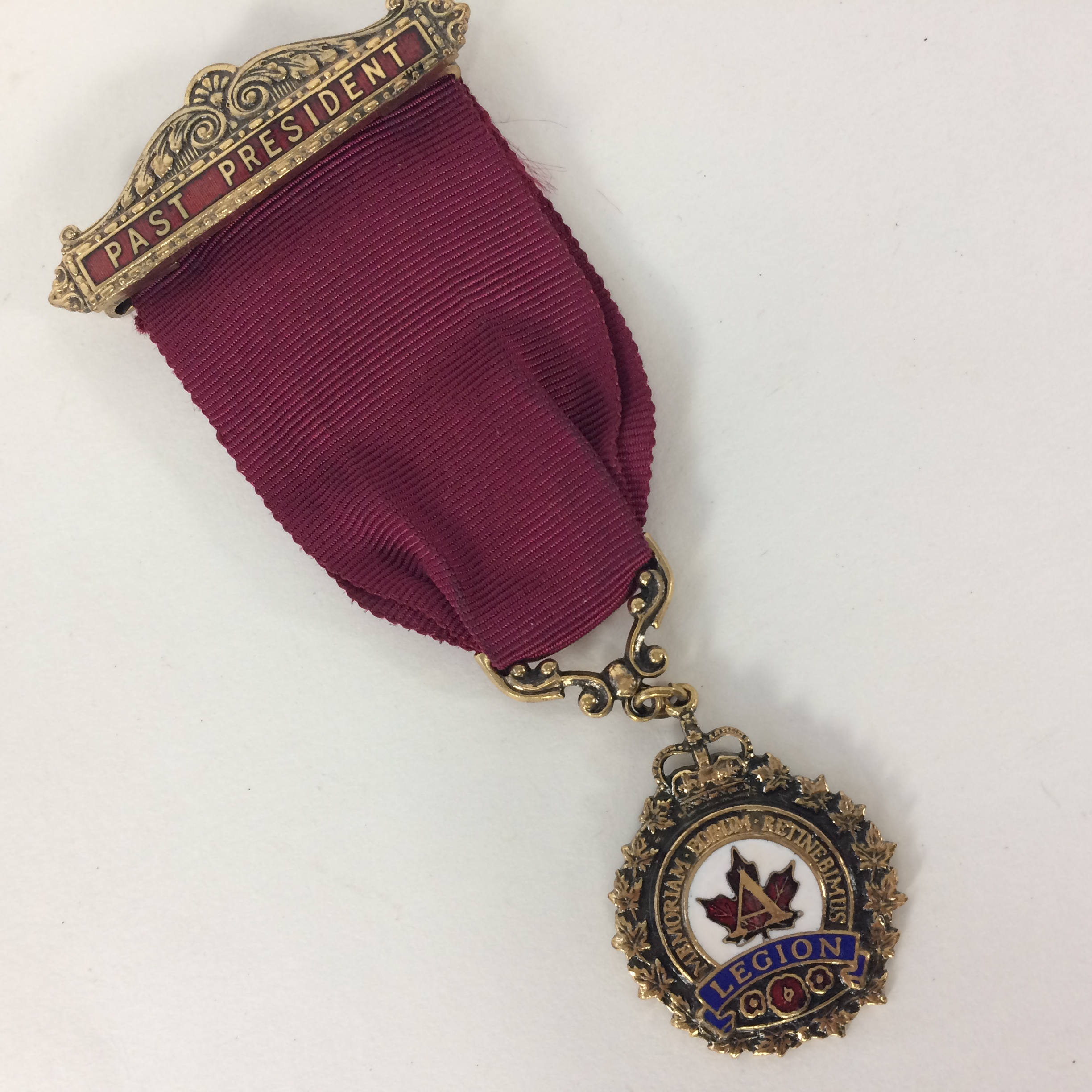 Art & Collectibles Royal Canadian Legion Past President Term Bar Medal ...