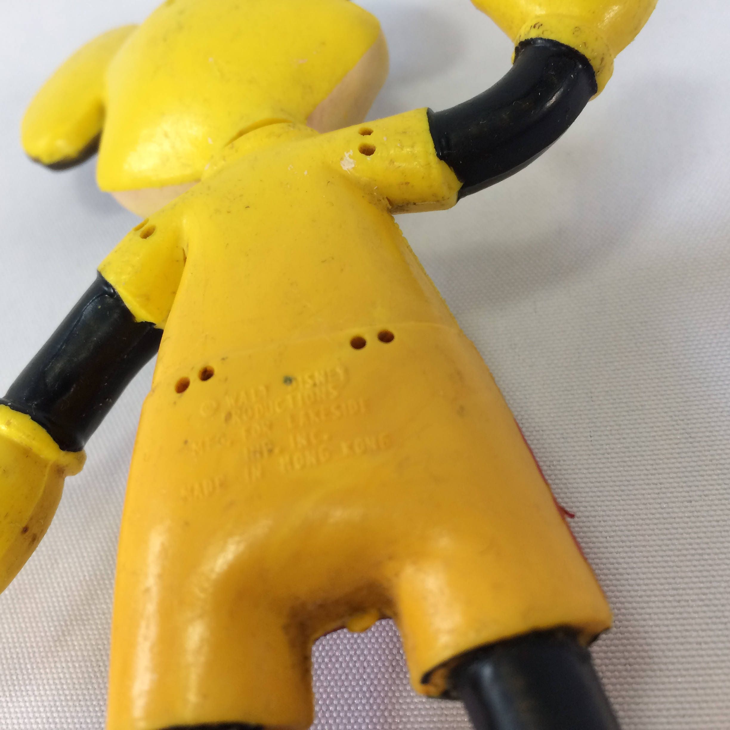 Mickey Mouse Bendable Figure Vintage Flat Hong Kong Walt - Etsy