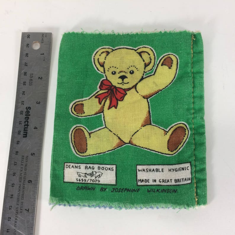 Deans Rag Book Our Toys Train Baby Safe Made in Great Britain - Etsy