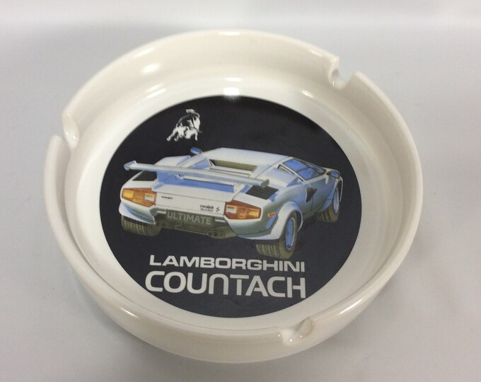 Lamborghini Countach Vintage Ashtray Gift Master Made in Korea Car ...