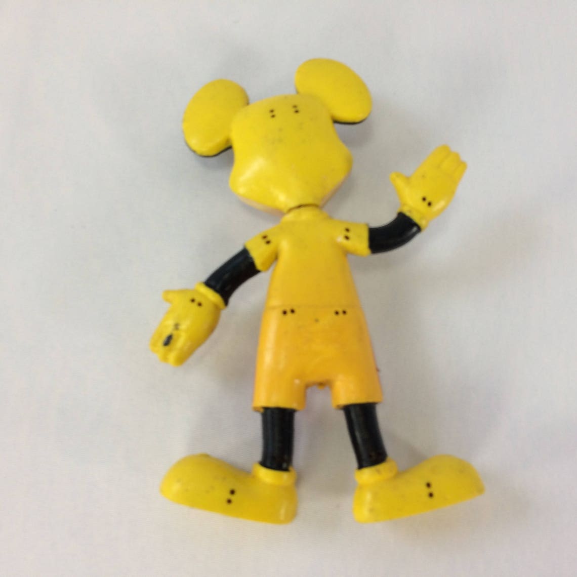 Mickey Mouse Bendable Figure Vintage Flat Hong Kong Walt - Etsy