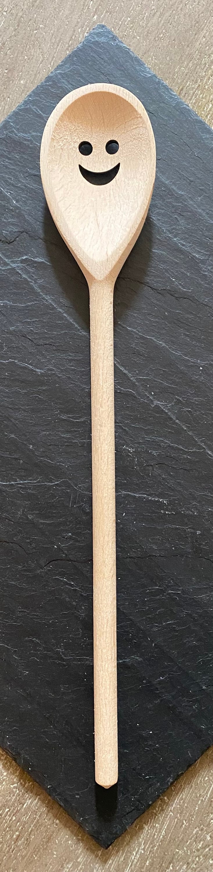 Smiley Emoji Wooden Spoon - Etsy