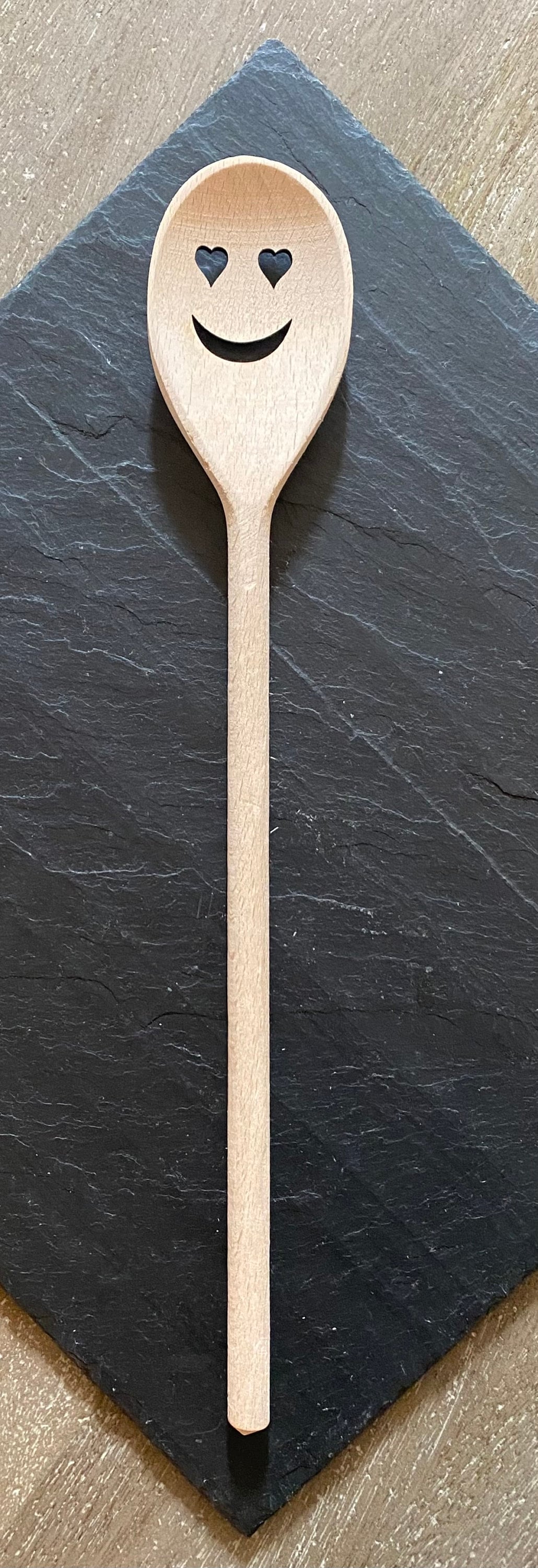 Smiley Emoji Wooden Spoon - Etsy