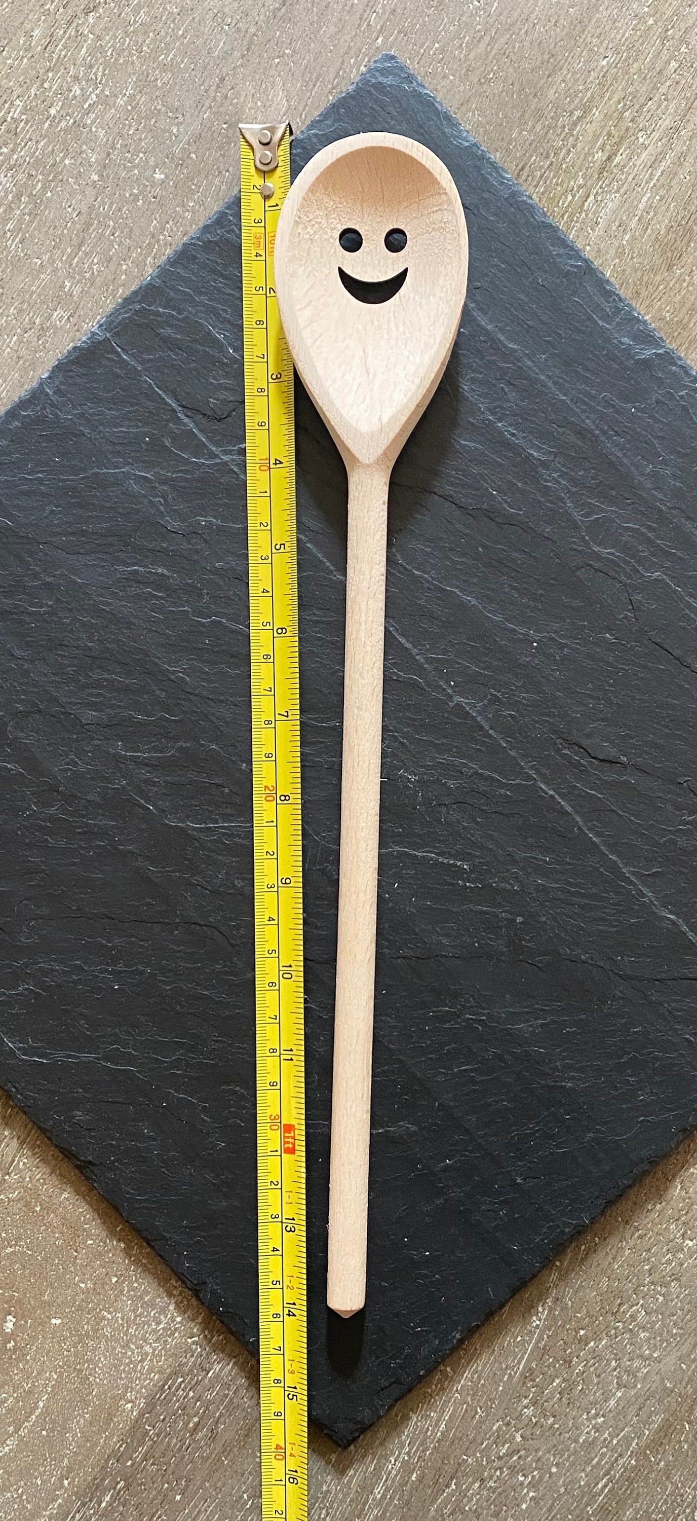 Smiley Emoji Wooden Spoon - Etsy