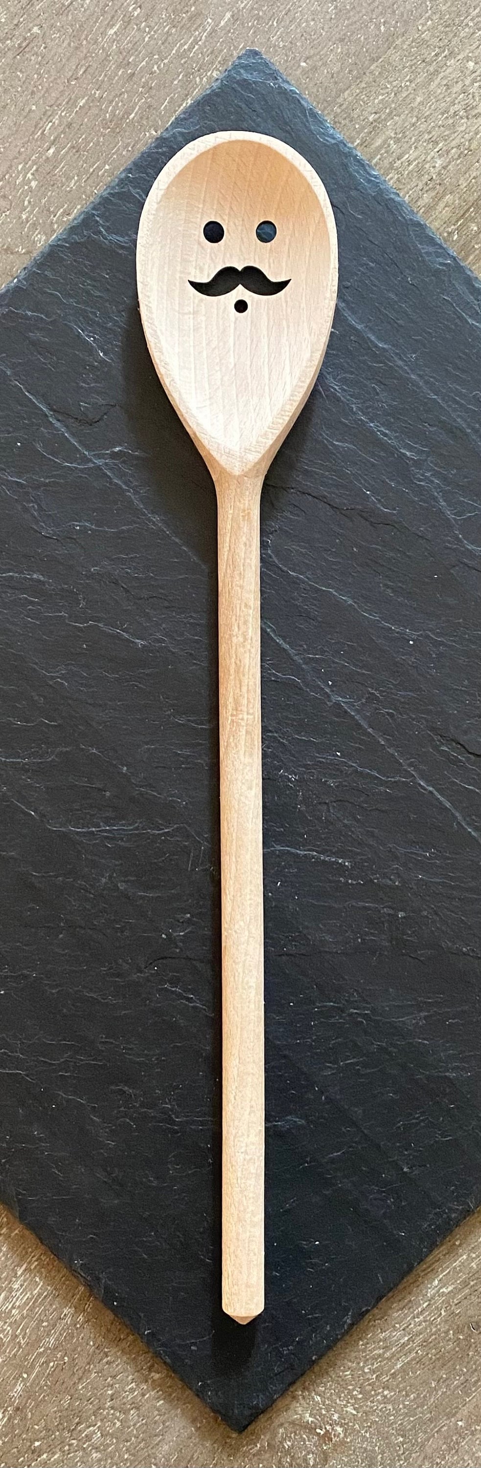 Smiley Emoji Wooden Spoon - Etsy