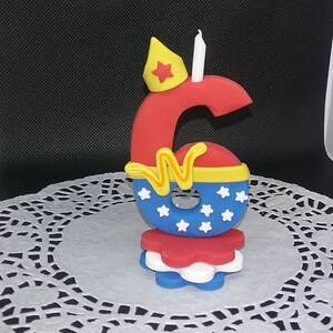 Wonder Woman INSPIRED Candle Number - Etsy