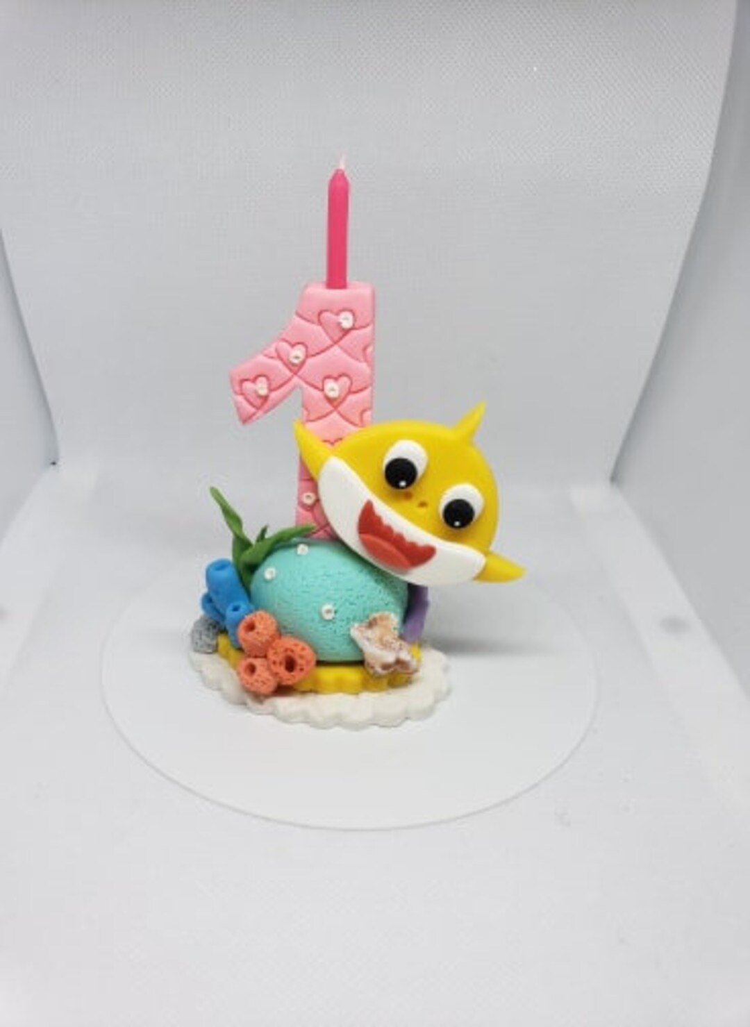 Shark INSPIRED Candle Numbers Handcrafted for Your Special - Etsy Australia