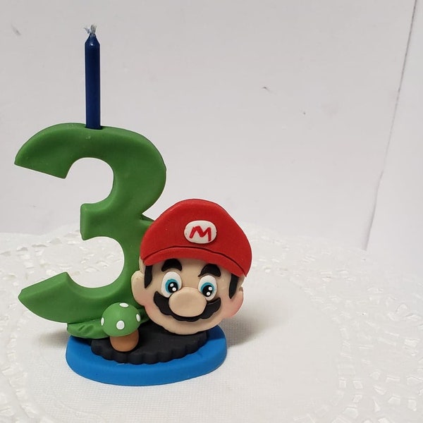Super Mario Candle - Etsy
