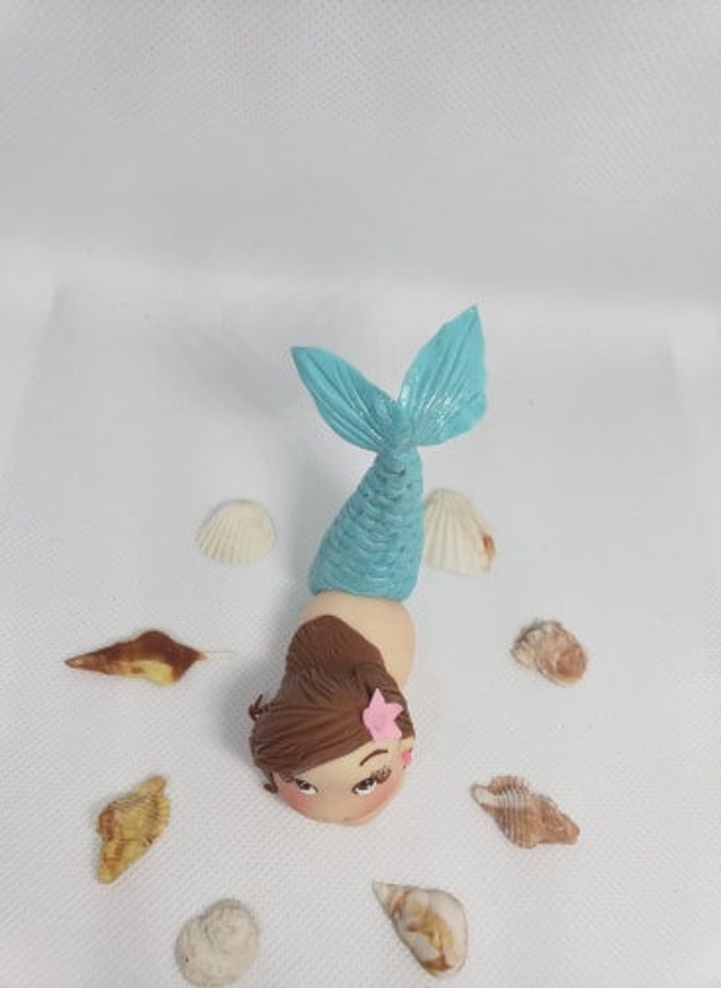 Little Mermaid Lying Down Etsy
