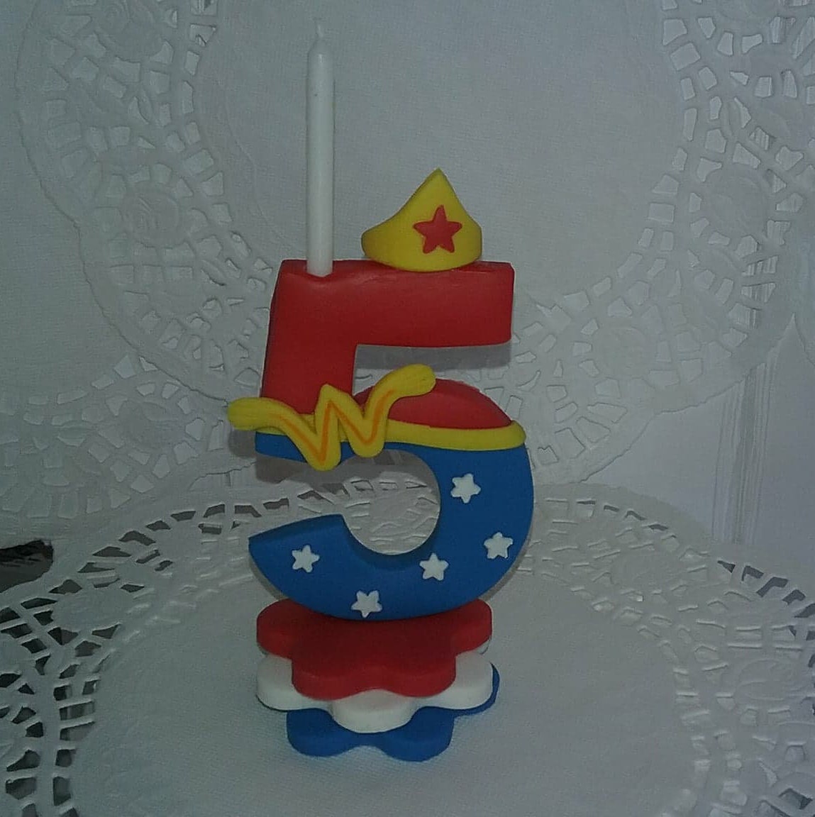 Wonder Woman INSPIRED Candle Number | Etsy