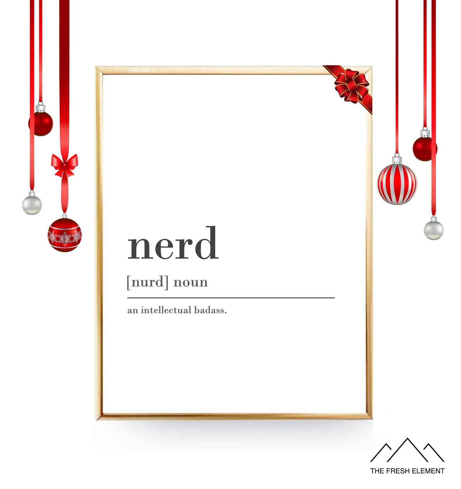 Funny Nerd Definition Printable Gift for Nerd Print Gift for - Etsy