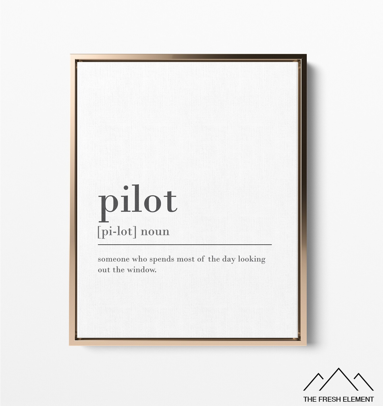 Funny Pilot Definition Print INSTANT DOWNLOAD Pilot Gifts for - Etsy