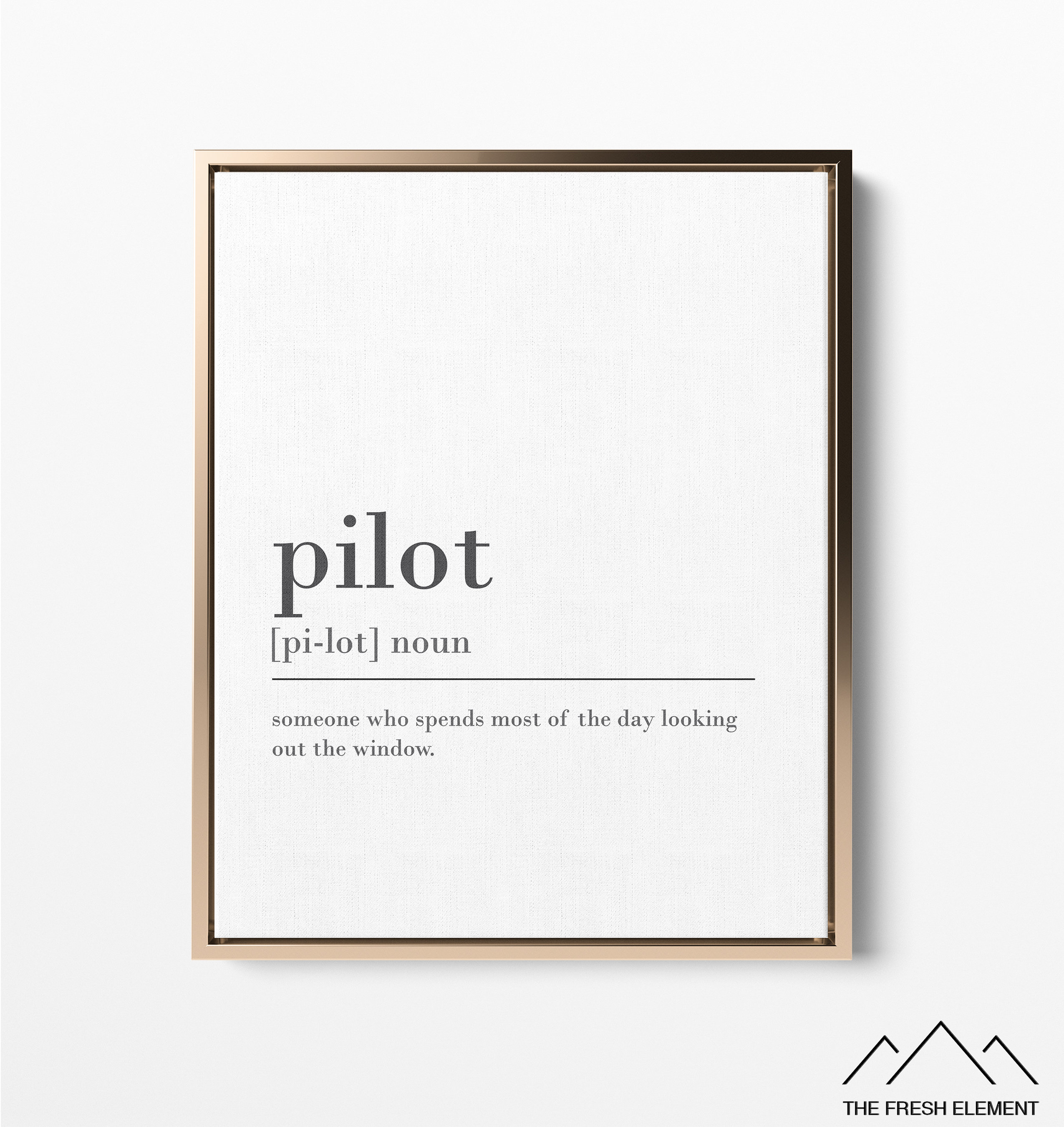 Funny Pilot Definition Print INSTANT DOWNLOAD Pilot Gifts for - Etsy Canada