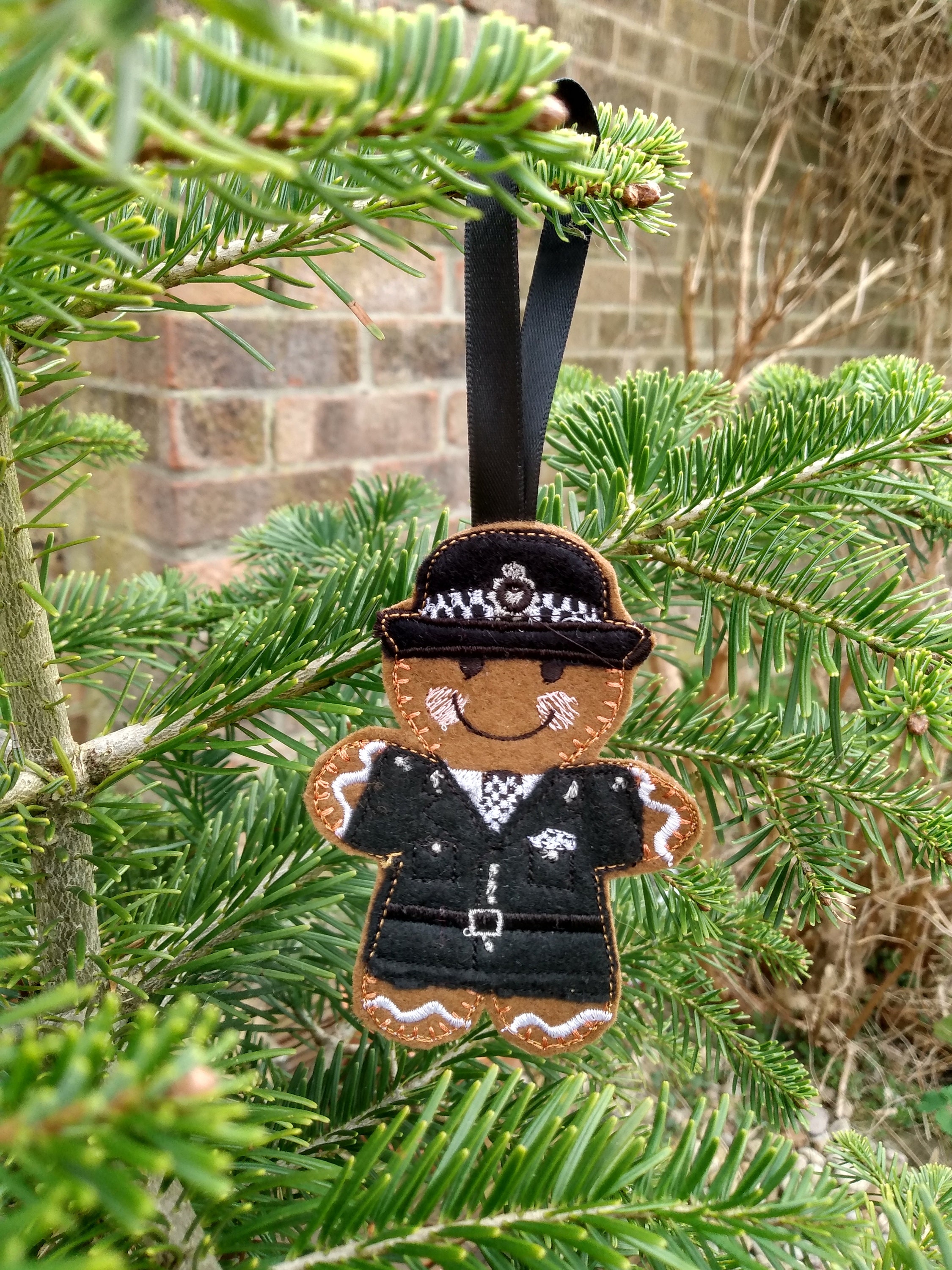 Policeman, Police Woman Gingerbread Decoration, Policeman's Gift ...