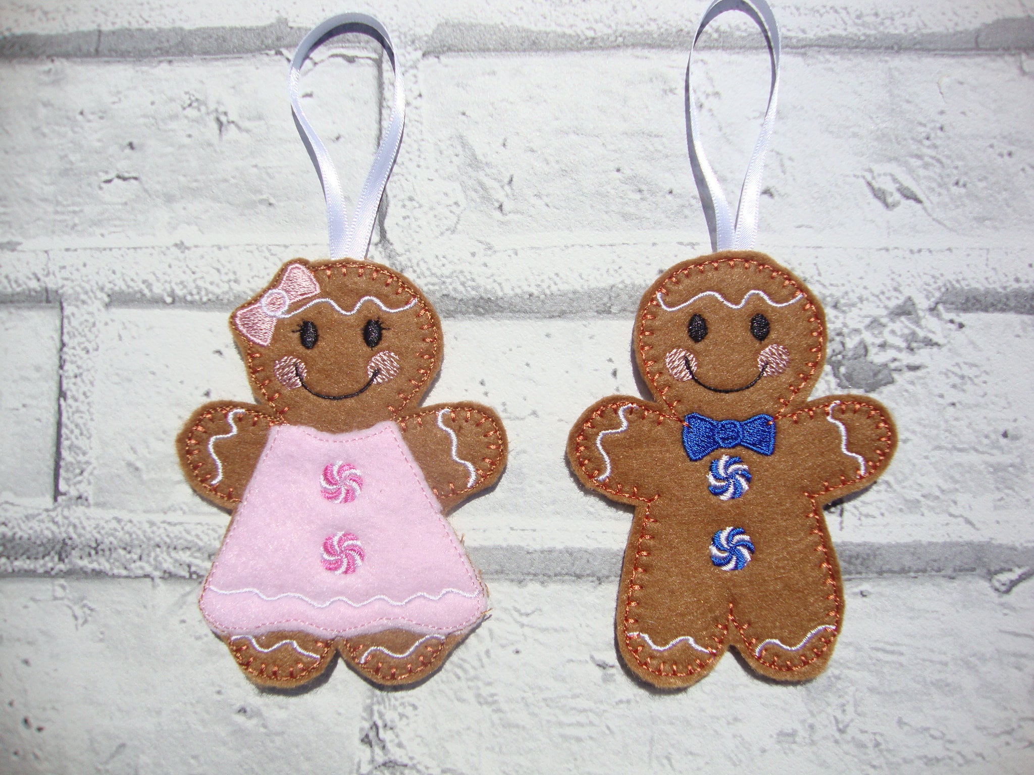 Gingerbread Man Christmas Tree Decoration - Etsy