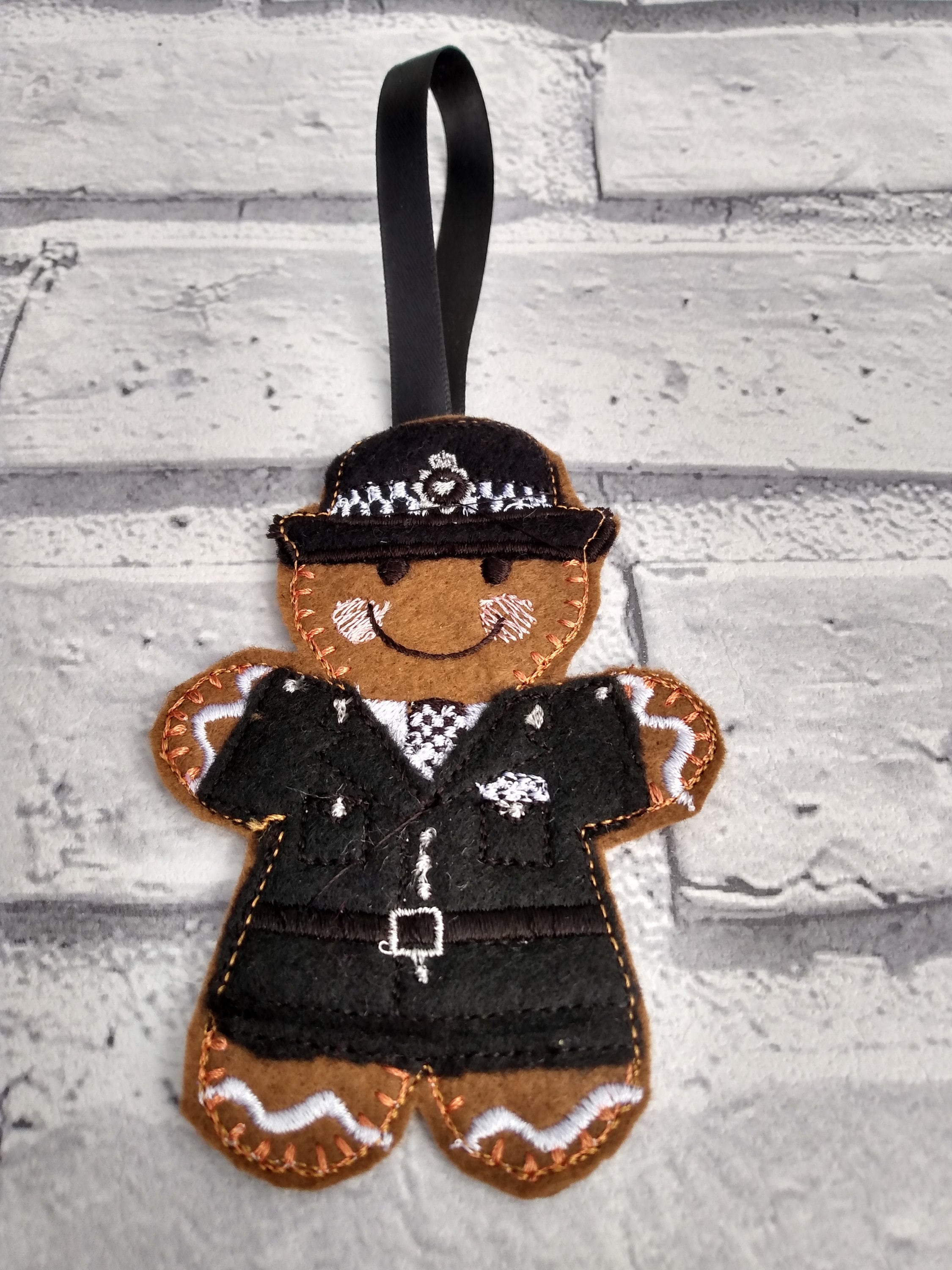Policeman Police Woman Gingerbread Decoration - Etsy UK